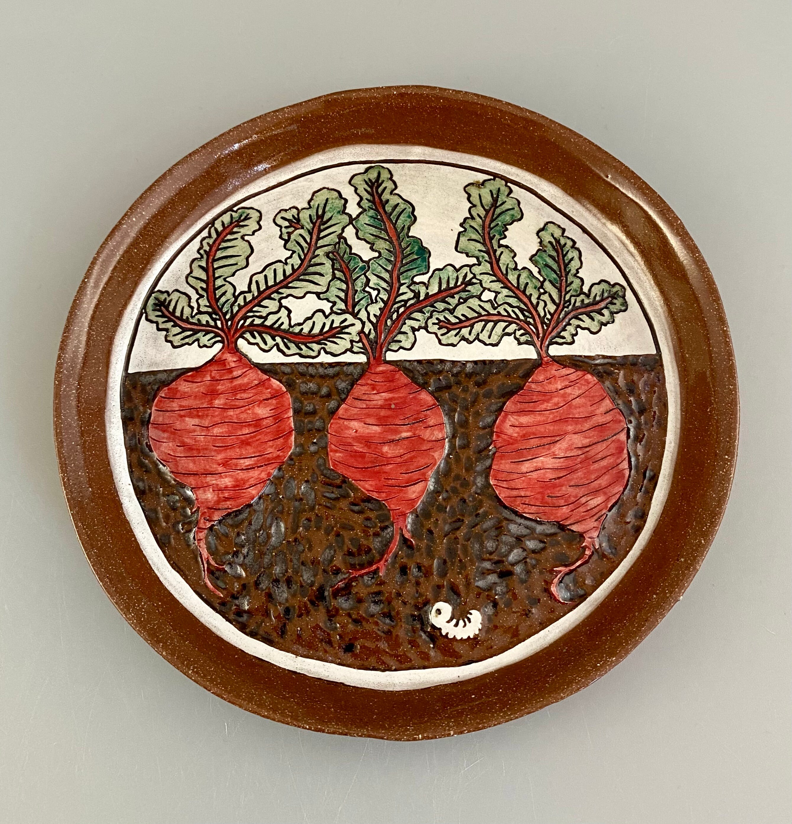 Pre Order Root Veggie Plate 6 or 9 Inch - Etsy