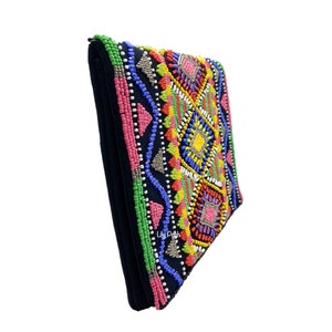 NEW Beaded Clutch Bag, Crossbody Bag, Seed Bead Clutch Bag, Boho ...