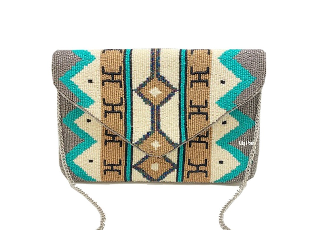 NEW Beaded Clutch Bag Crossbody Bag Seed Bead Clutch Bag - Etsy