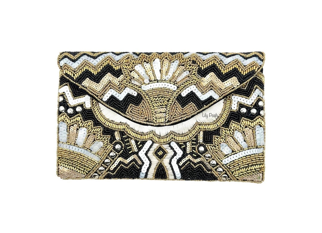 NEW Beaded Clutch Bag, Seed Bead Crossbody Clutch, Wedding Clutch ...