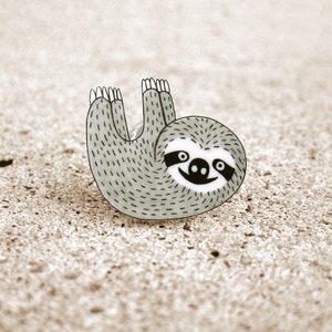 Sloth Pin Sloth Brooch Sloth Jewelry Sloth Jewellery Sloth - Etsy UK