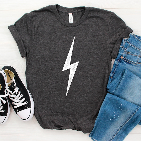 Mens Lightning Bolt Shirt - Etsy