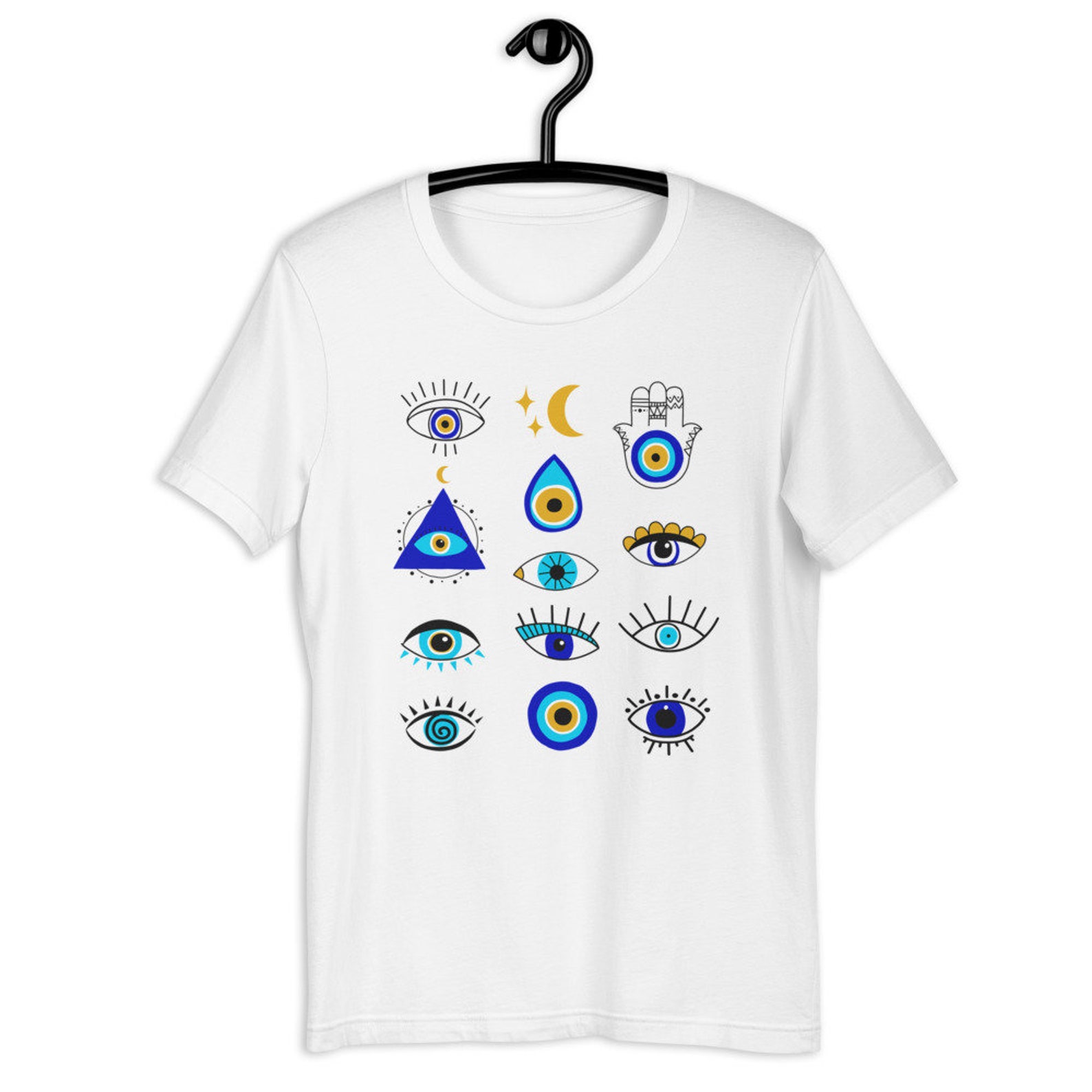 Seeing Eyes Tee, Unisex Shirt, Eye Shirt, Eyes Shirt, Occult Shirt ...