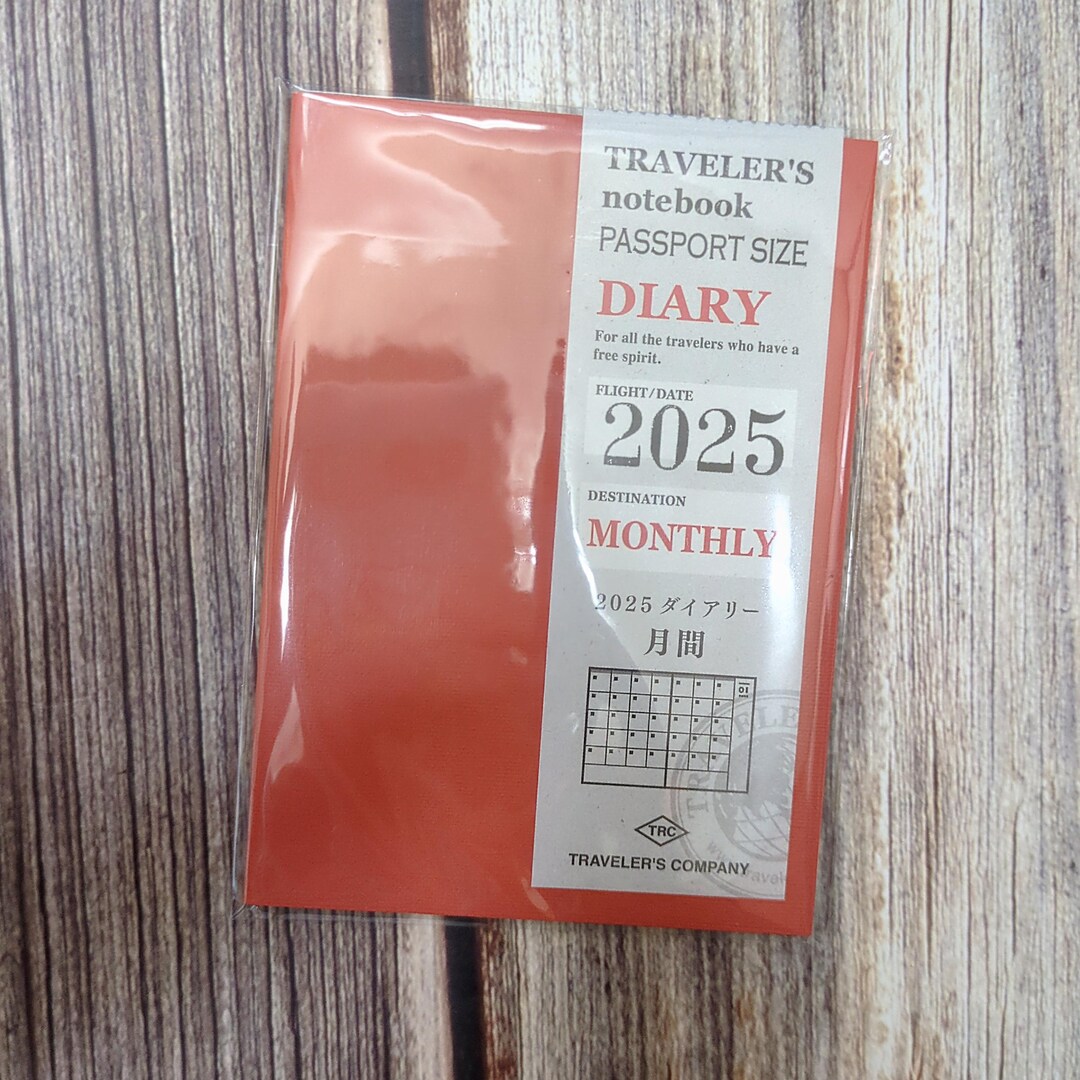 Traveler’s Company Traveler’s Notebook Traveler’s Factory Refill 2025 ...