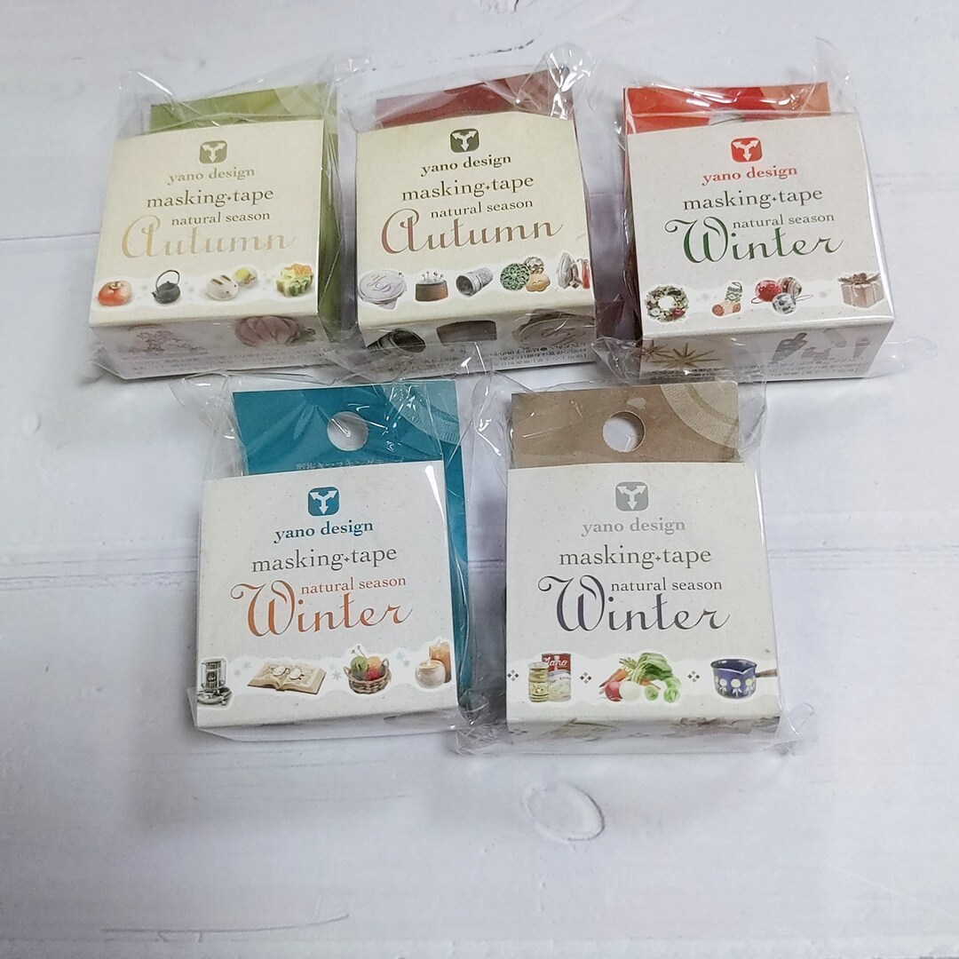 Yano Design Natural Season Autumn Masking Tape / Yd-mk-049 - Etsy