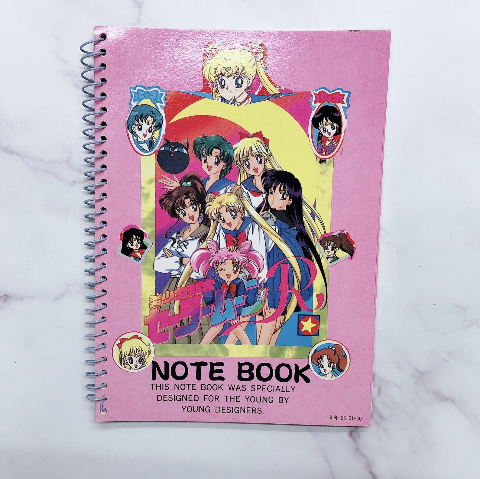 Vintage 1992 90s Sailor Moon notebook | Etsy