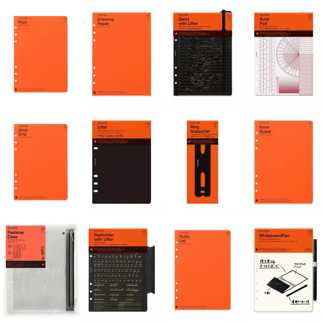 PLOTTER A5 Size Refill Memo Pad Notebook - Etsy