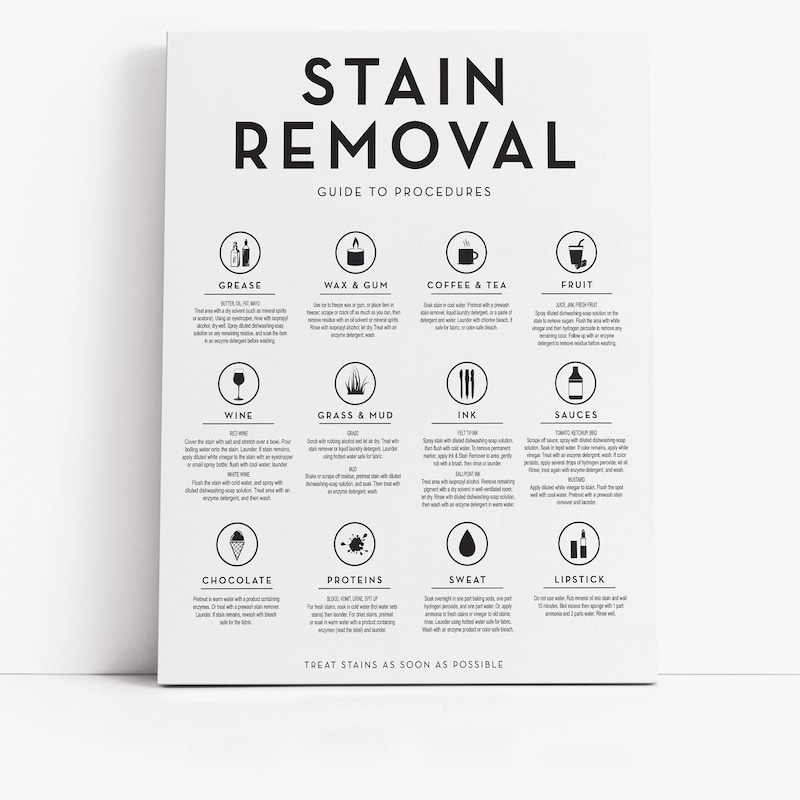 Stain Removal - Etsy