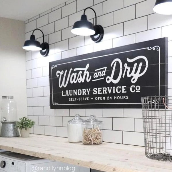 Laundry Co Sign - Etsy