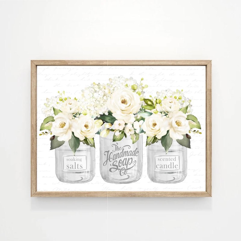 Mason Jar Wall Art - Etsy