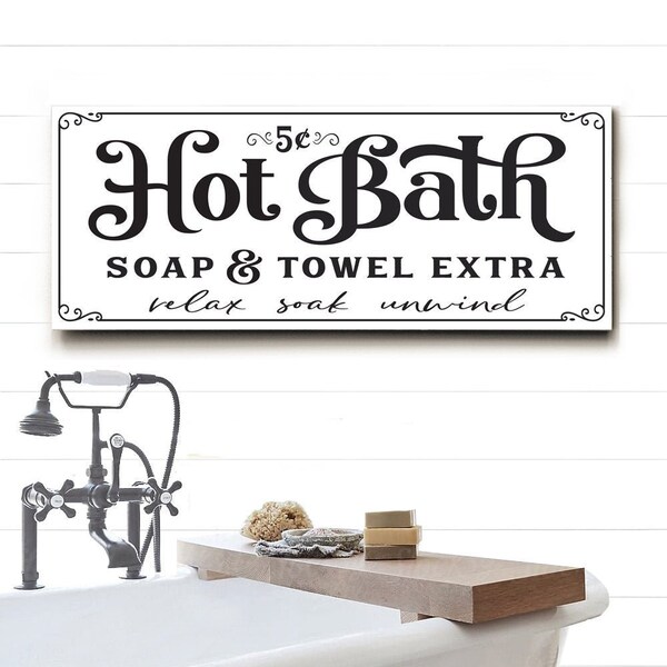 Soap and Water 5 Cents Sign - Etsy