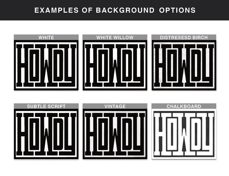 Howdy Typography Wall Art, Western Southwestern Ranch Decor: Print ...