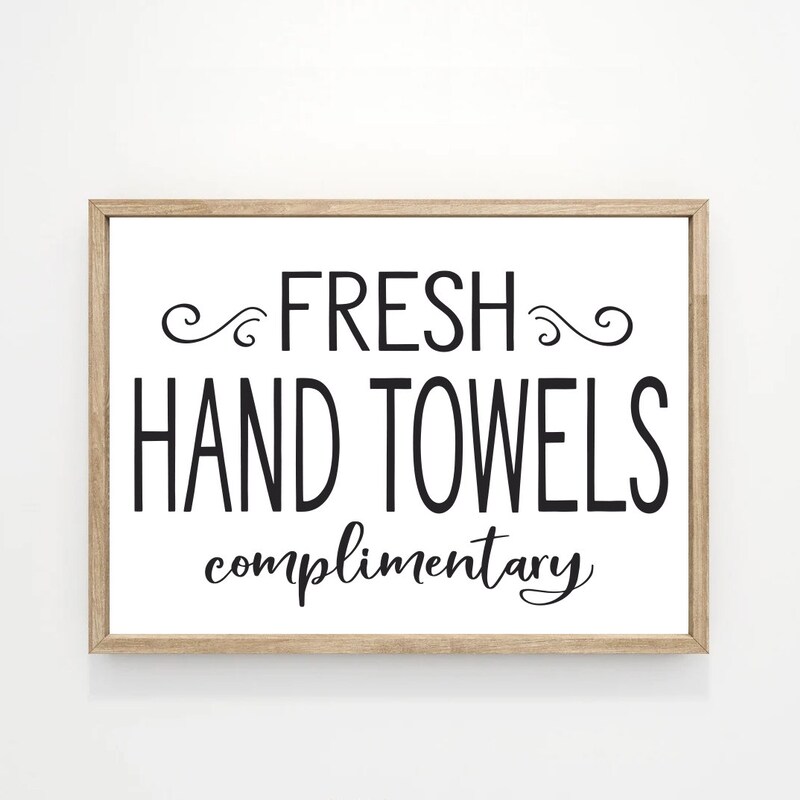 Bathroom Spa Signs - Etsy