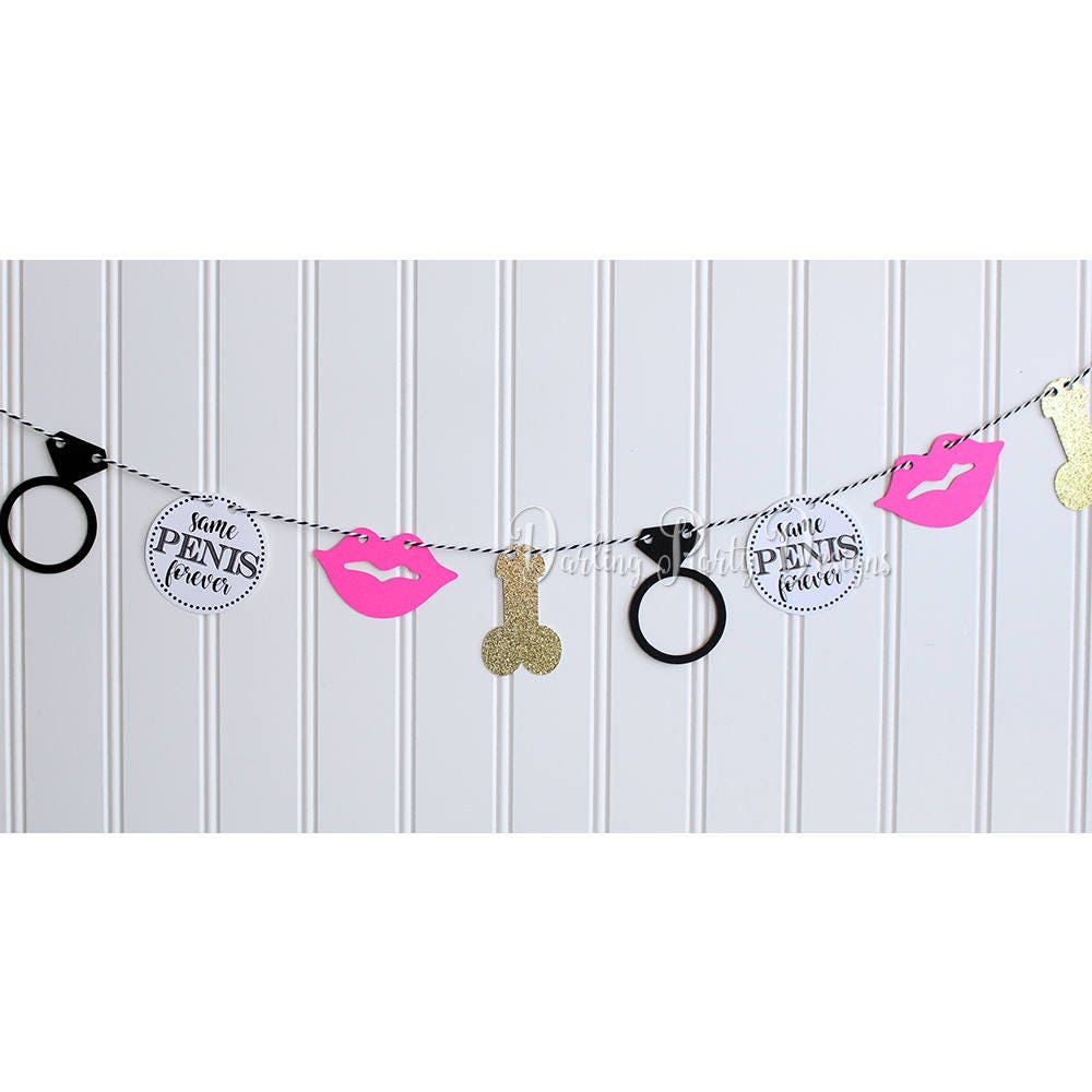 Penis Confetti Bachelorette Party Penis Party Confetti 100 Etsy