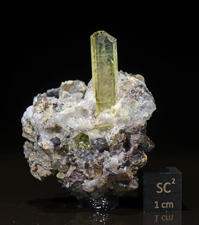 FLUORAPATITE on Matrix From the Cerro De Mercado Mine, Mexico ...