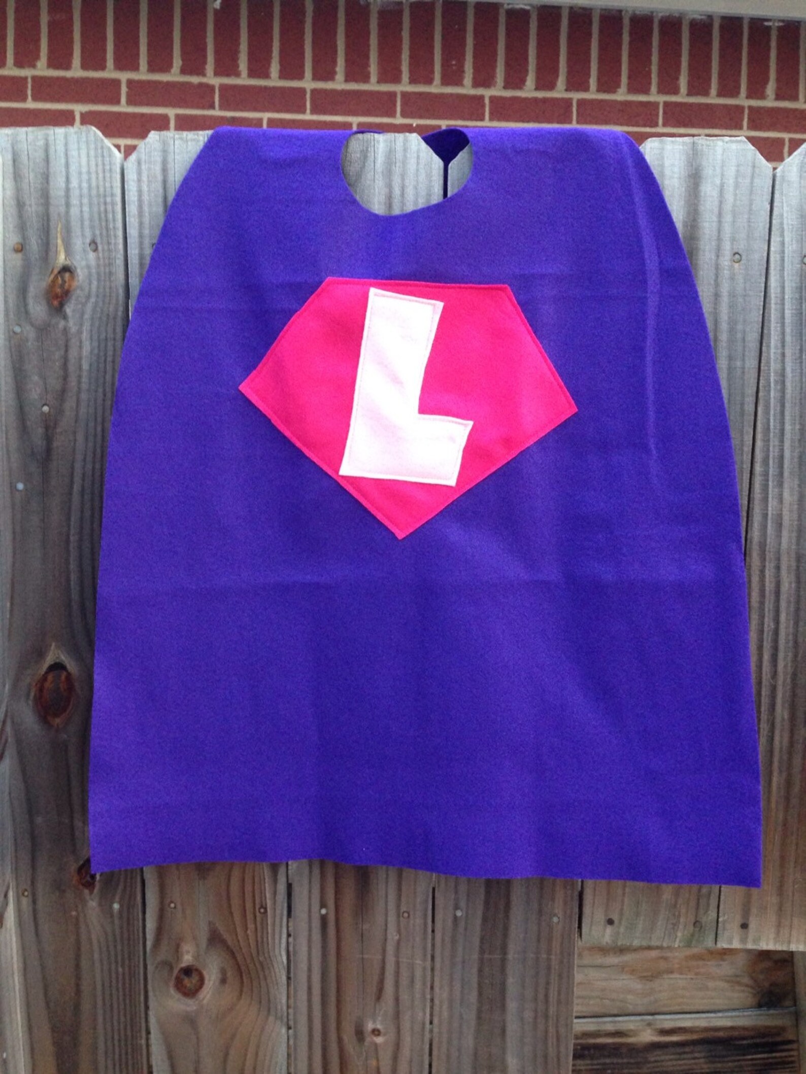 Deluxe Custom Felt Superhero Cape Letter Initial Flash - Etsy