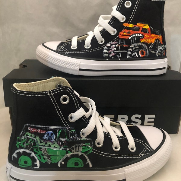 Monster Jam Shoes Kids - Etsy