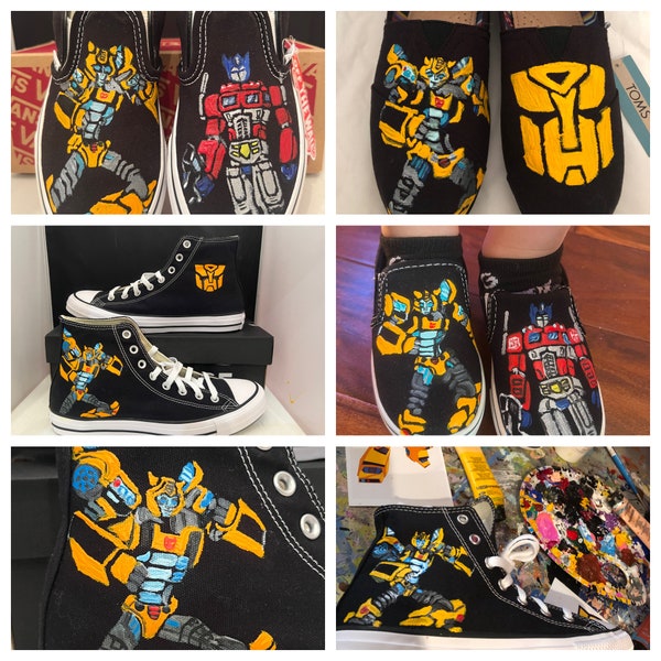 Painted Transformers - Etsy