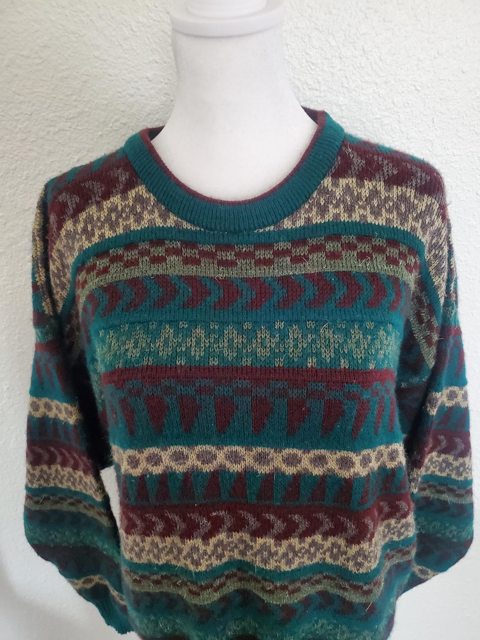 Vintage Sweater Vintage Glenallan Wool Sweater Made in Scotland Vintage ...