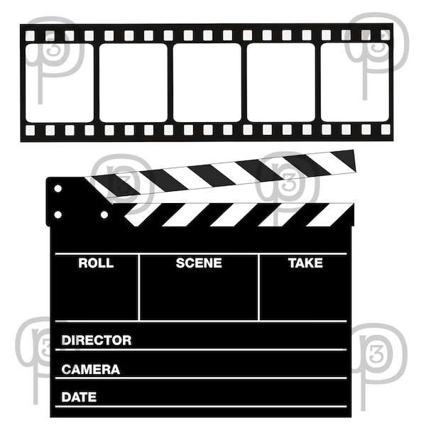 Lights Camera Action Svg - Etsy