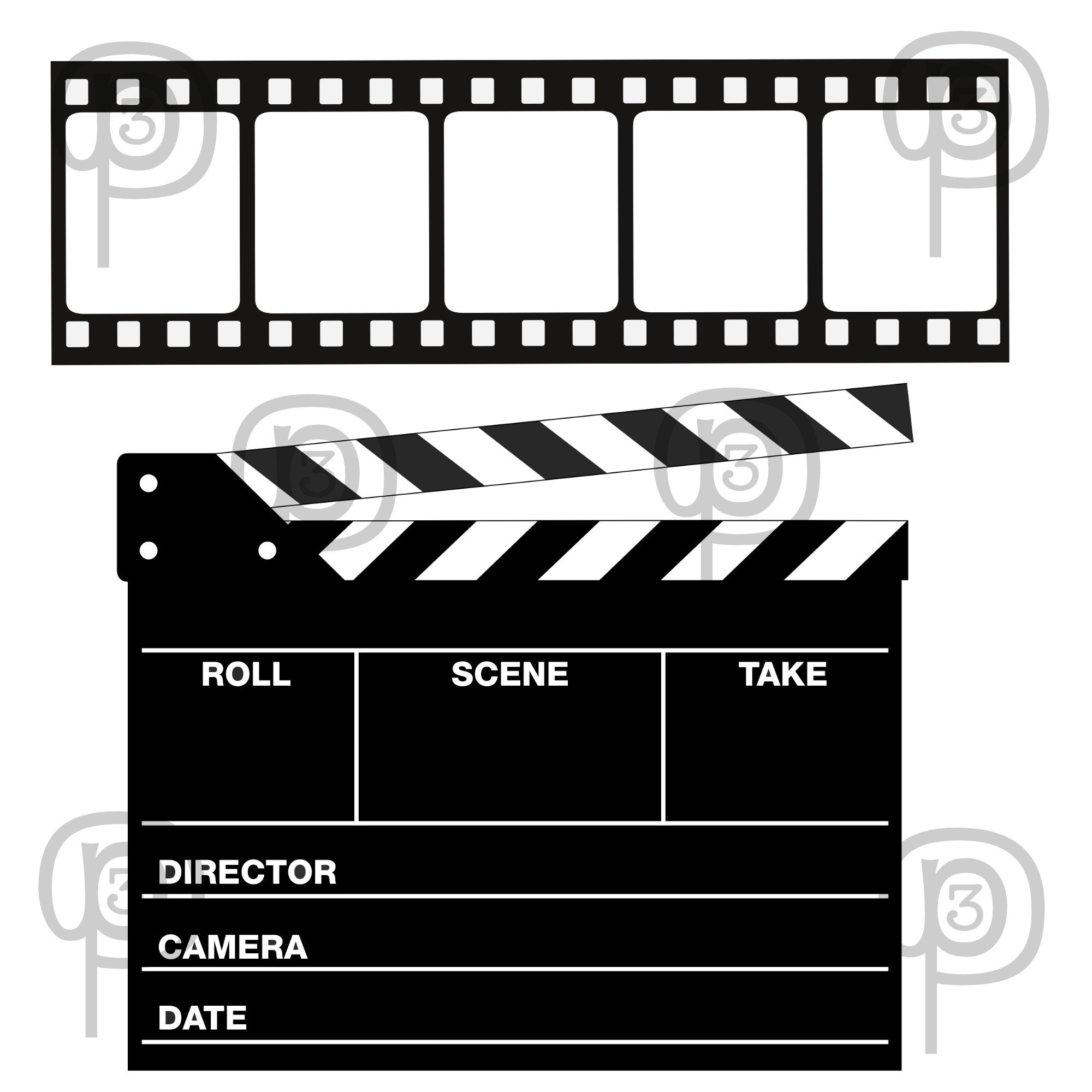 Film Reel Wallpaper Border