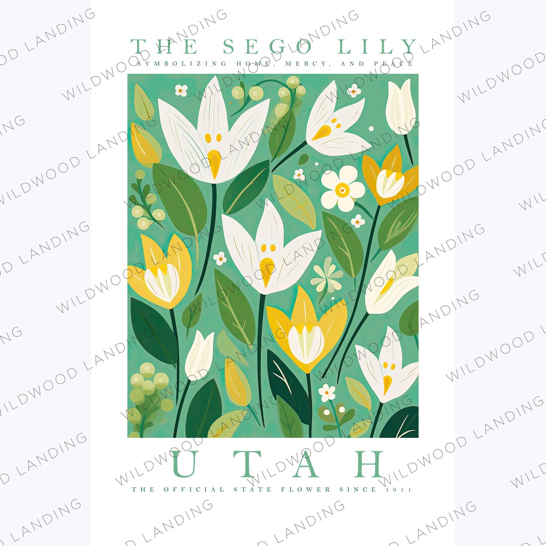 Utah State Flower - Etsy