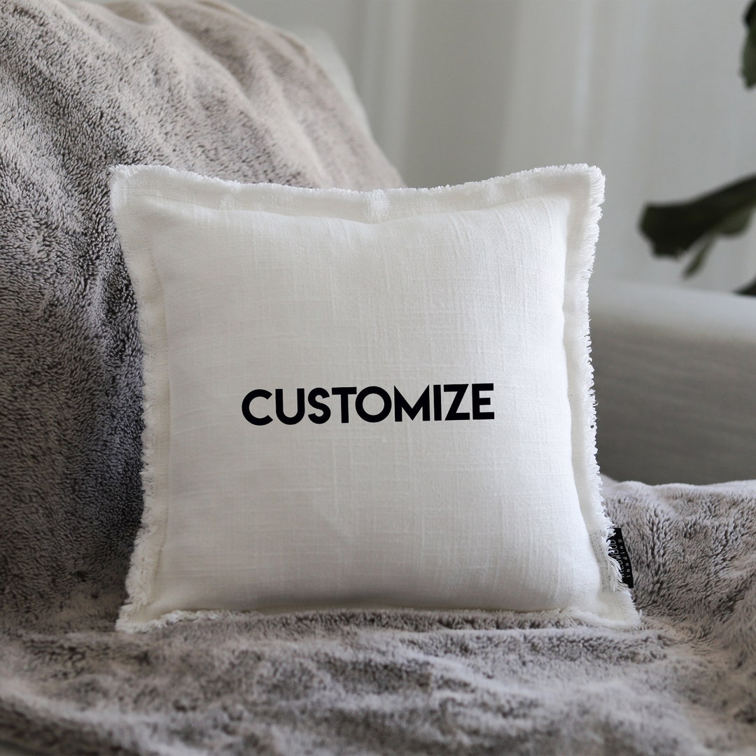 CUSTOMIZE - Gift Pillow - Etsy