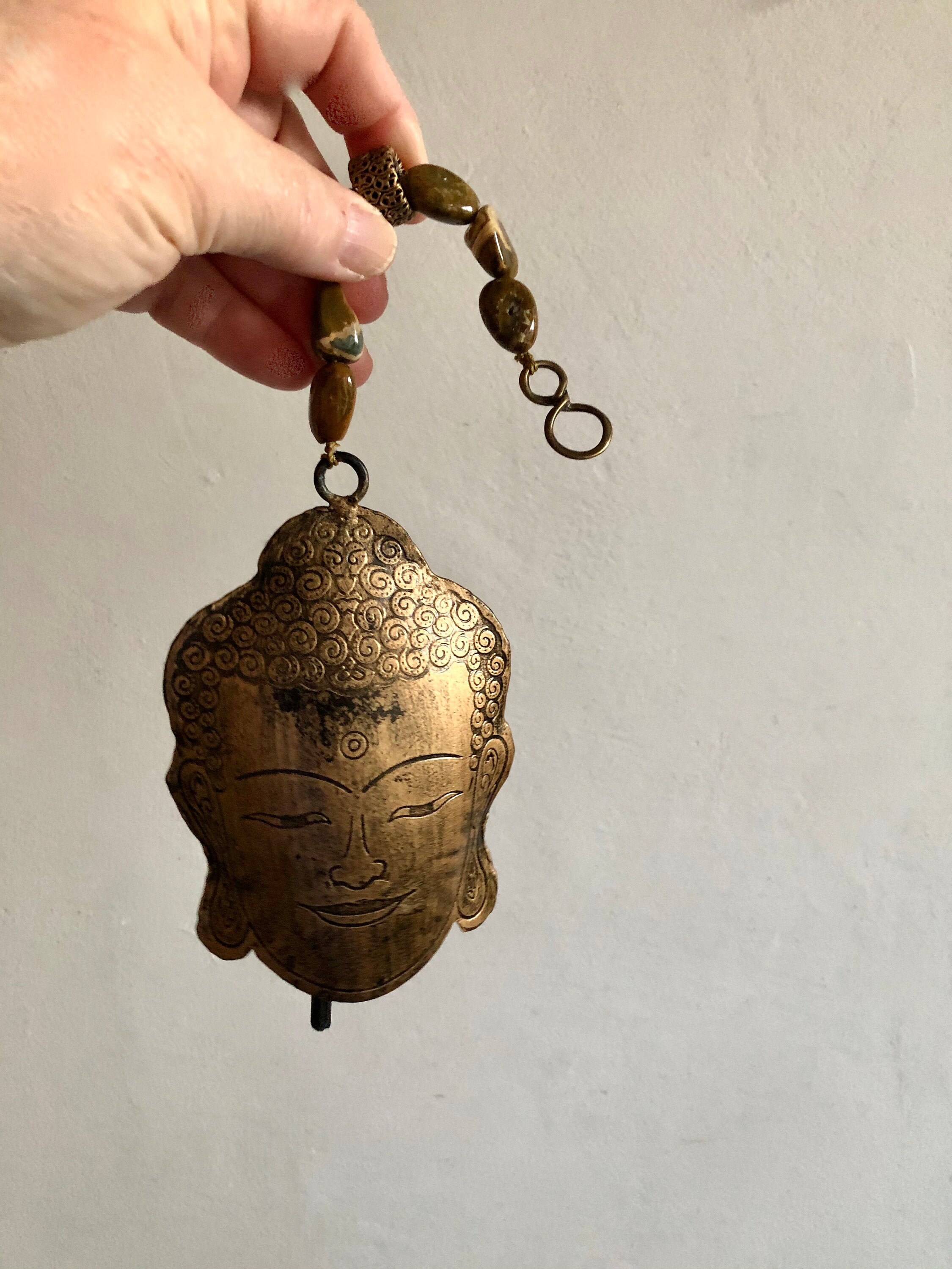 Buddha Bell, SMALL, Auspicious Gift, Gold Buddha Altar Bell Buddhist ...