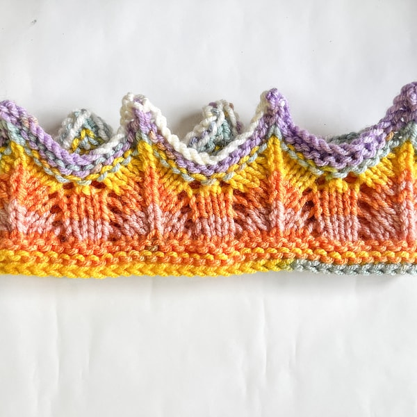 Knit Crown Pattern - Etsy