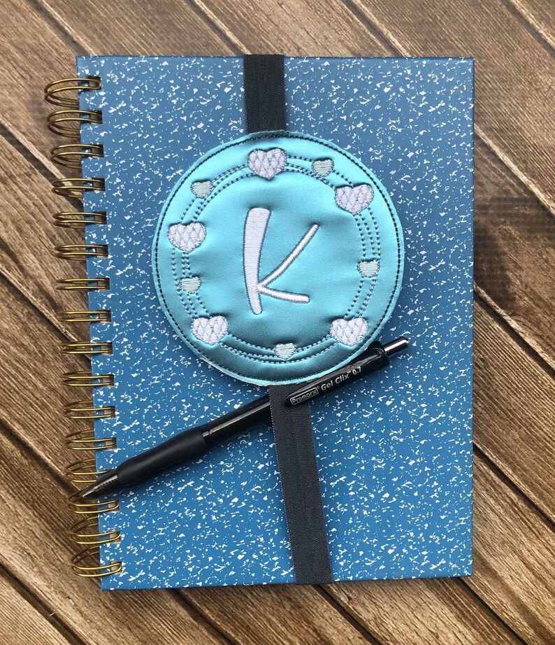 ITH Heart Frame Monogram Book Band 4x4 DIGITAL Embroidery | Etsy