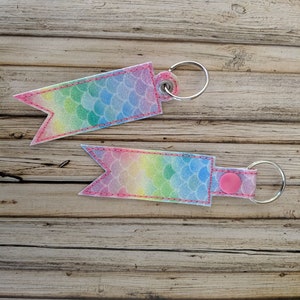 ITH 2 Point Pennant Snap Tab & Eyelet Fob 4x4 and 5x7 Included ...