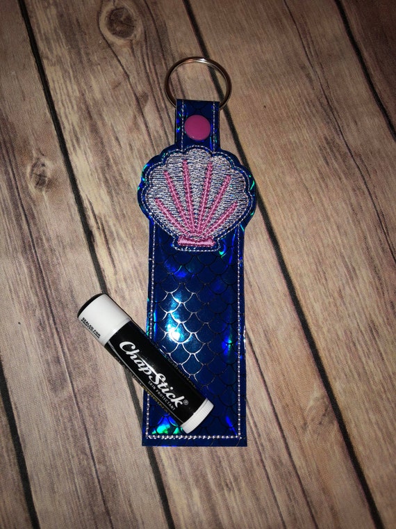 Seashell Lip Balm Holders 5x7 Hoop Embroidery Design - Etsy