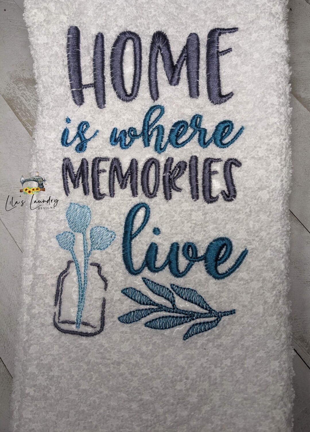Home is Where Memories Live 3 Sizes Included Embroidery Design DIGITAL ...