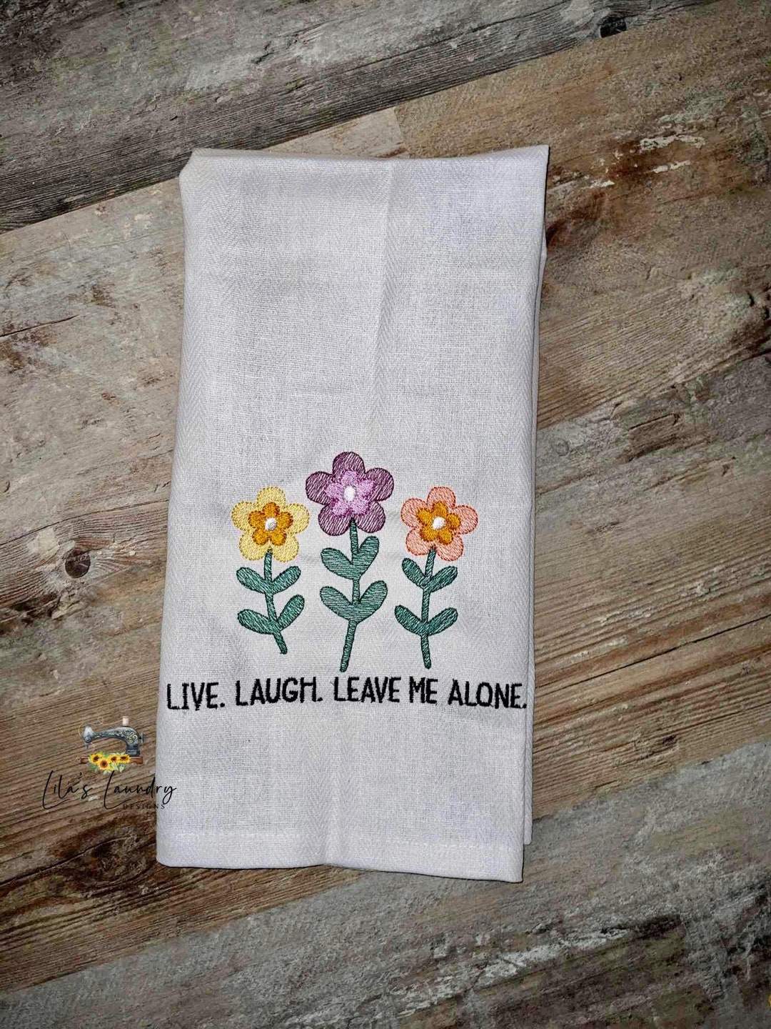 Leave Me Alone - 3 Sizes Included- Embroidery Design - DIGITAL ...