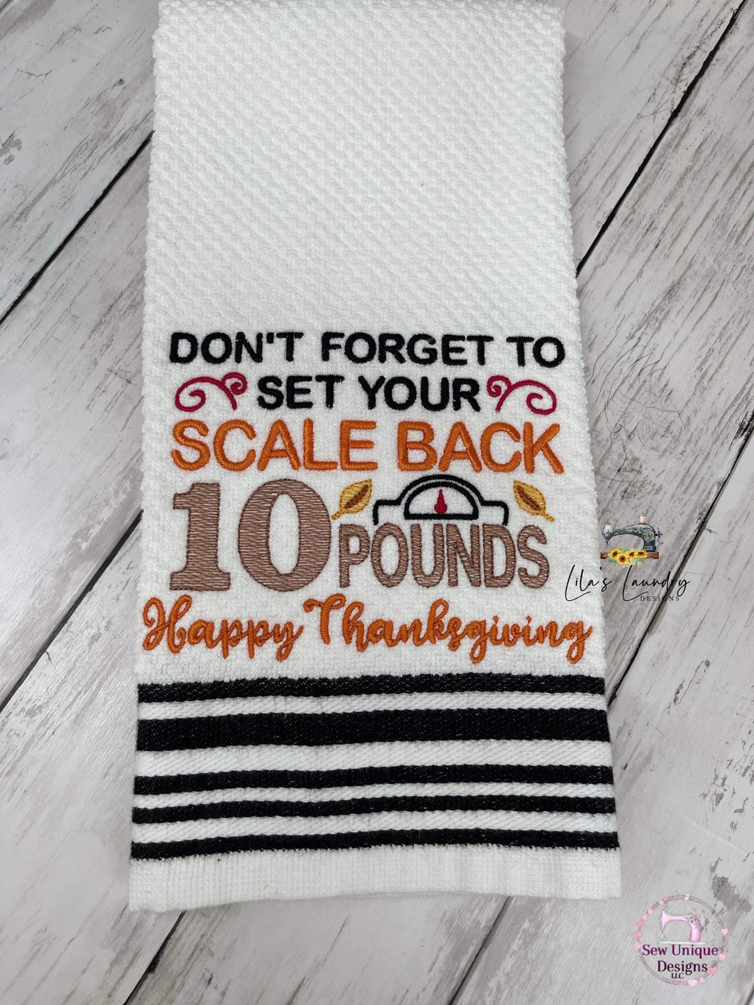 Set Your Scale Back - 3 Sizes Included- Embroidery Design - DIGITAL ...