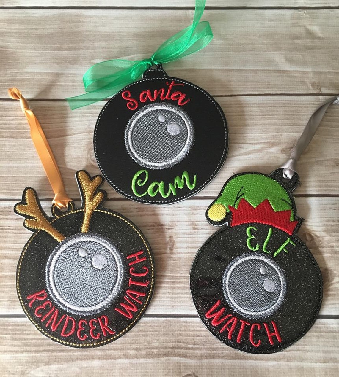 ITH Camera Watch Ornament Set of Three 4x4 and 5x7 Grouped - Etsy