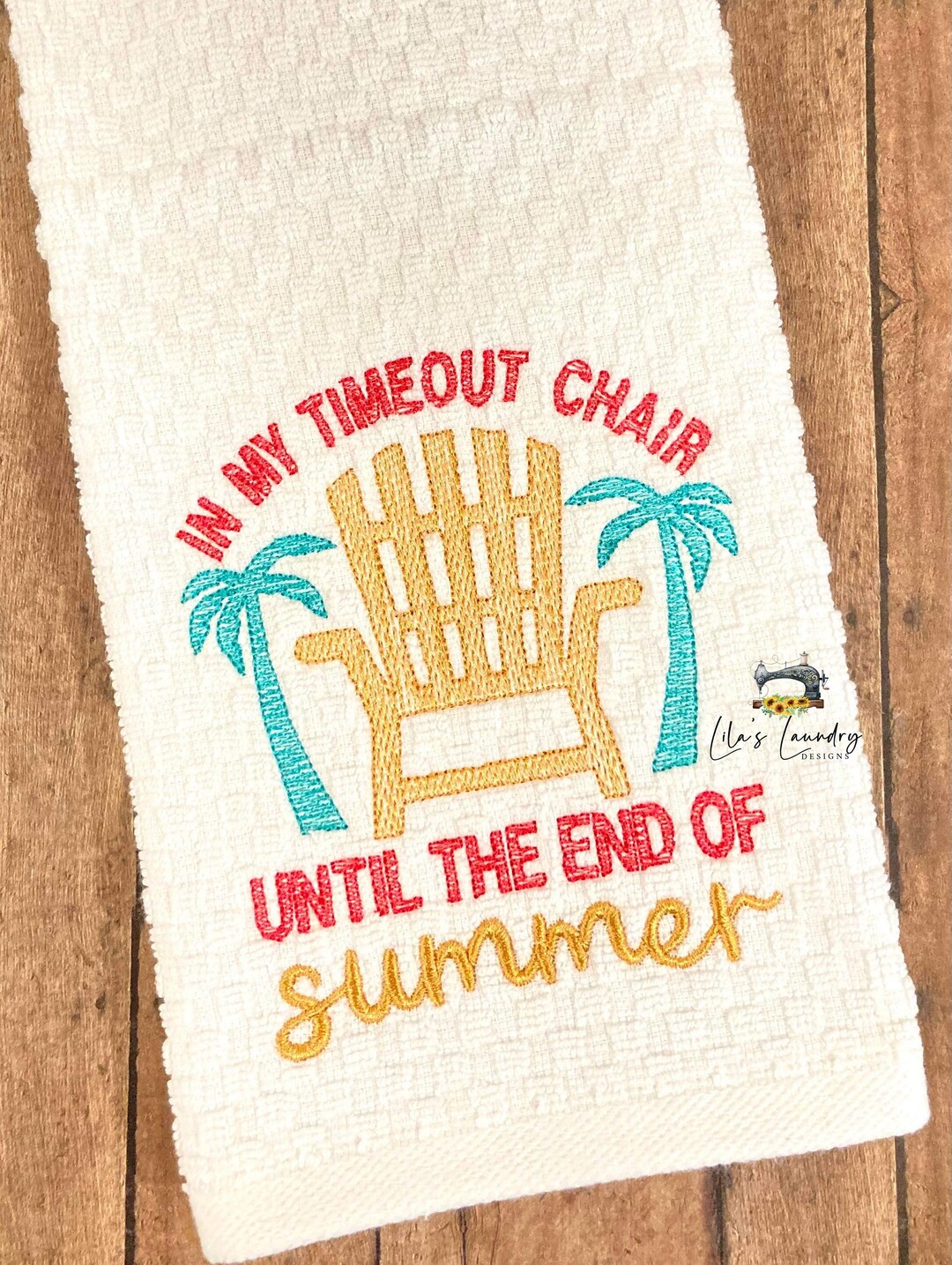Time Out Chair - 3 Sizes Included- Embroidery Design - DIGITAL ...