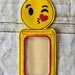 ITH Smiley Blowing Kiss ID Holder or Luggage Tag 5x7 Included - Etsy