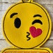 ITH Smiley Blowing Kiss ID Holder or Luggage Tag 5x7 Included - Etsy