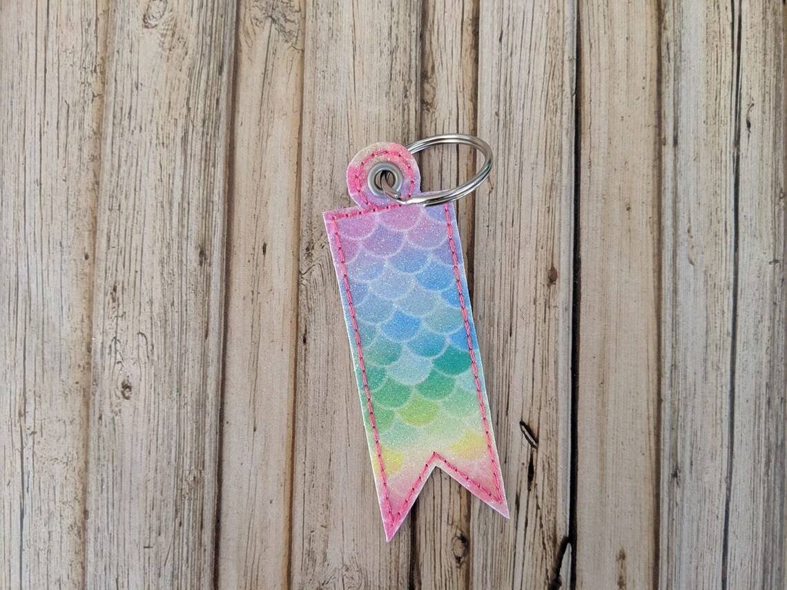 ITH 2 Point Pennant Snap Tab & Eyelet Fob 4x4 and 5x7 | Etsy