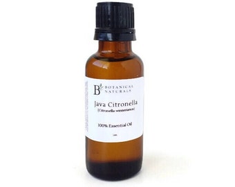 Citronella Java Essential Oil 100% Pure Undiluted - Etsy