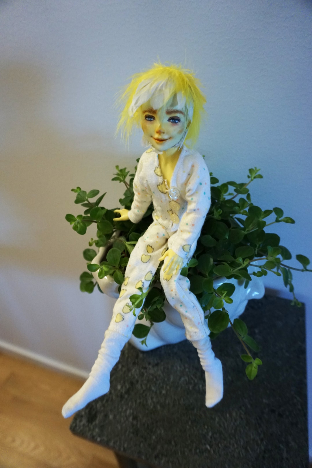 OOAK Final Fantasy Chocobo Doll, Repainted Monster High - Etsy