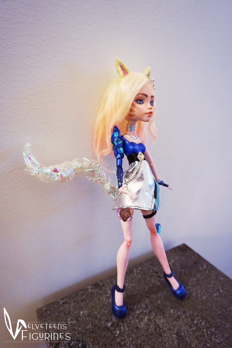 Ahri More All Out KDA League of Legends Lol Custom OOAK Doll Repaint ...