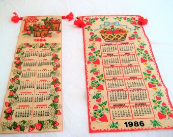 1984 calendar | Etsy