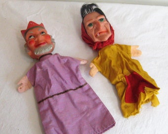 Vintage Hand Puppets | Etsy