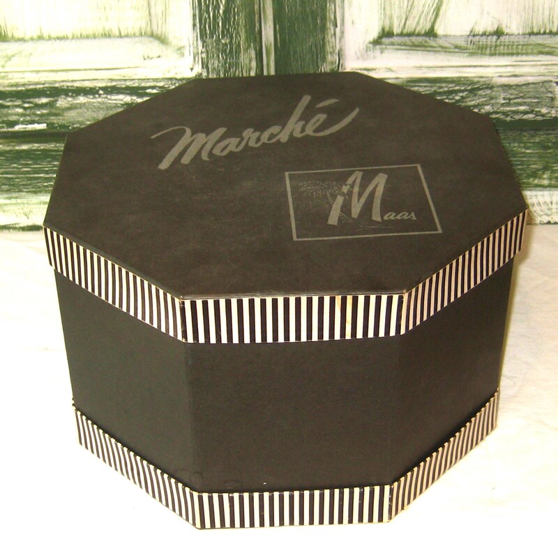 Vintage Hat Box - Etsy