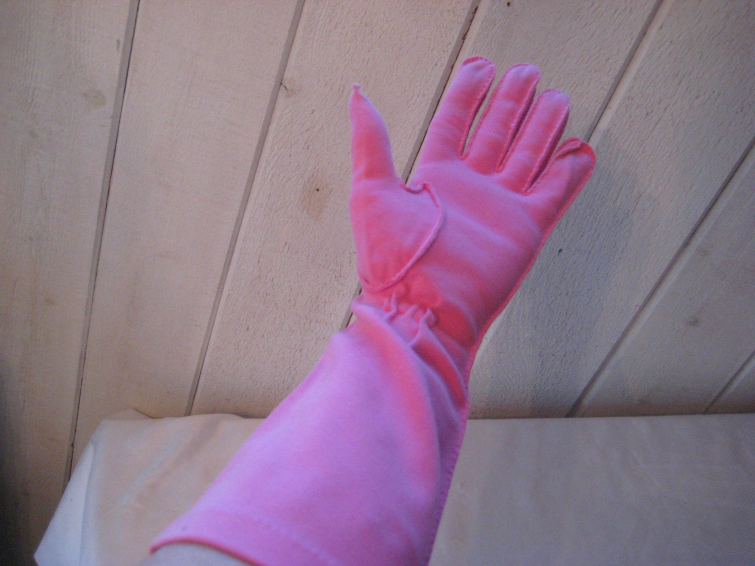 Pink Long Gloves Summer Gloves Tea Garden Party Gloves - Etsy