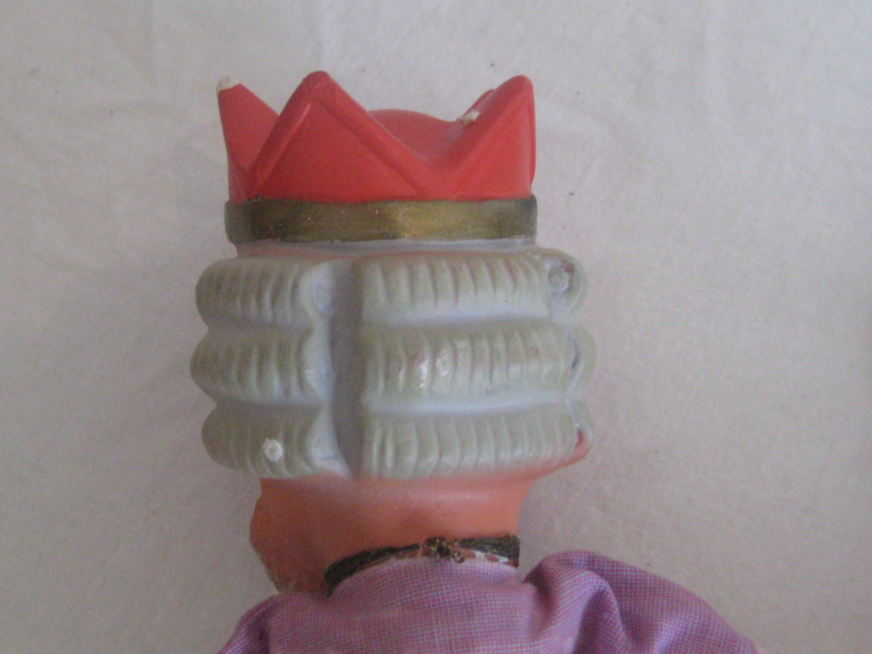 Pair of vintage hand puppets king with crown snaggle tooth | Etsy
