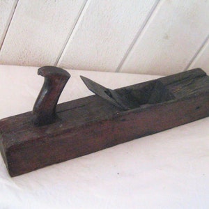 Antique Large Wood Planer Rustic Distressed Wood Working - Etsy