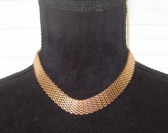 Wire Mesh Necklace - Etsy